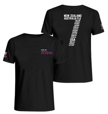 New Zealand Sevens Event Merchandise, Branded Apparel & Supporters Gear
